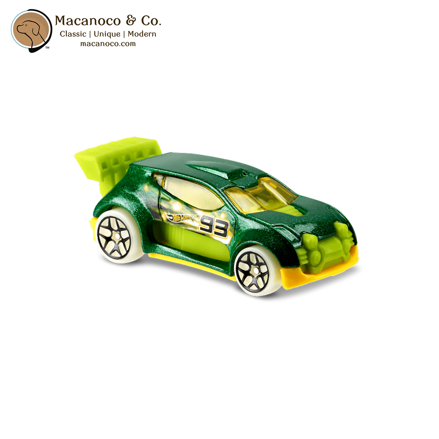 Hot Wheels Wheels Fast 4WD, Green Toy - Macanoco and Co.