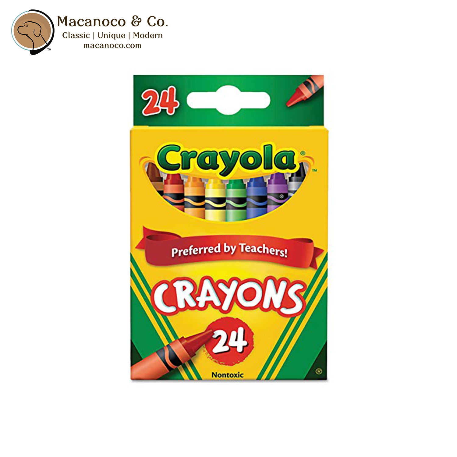 Crayola 24 Count Classic Colors Crayons - Macanoco and Co.