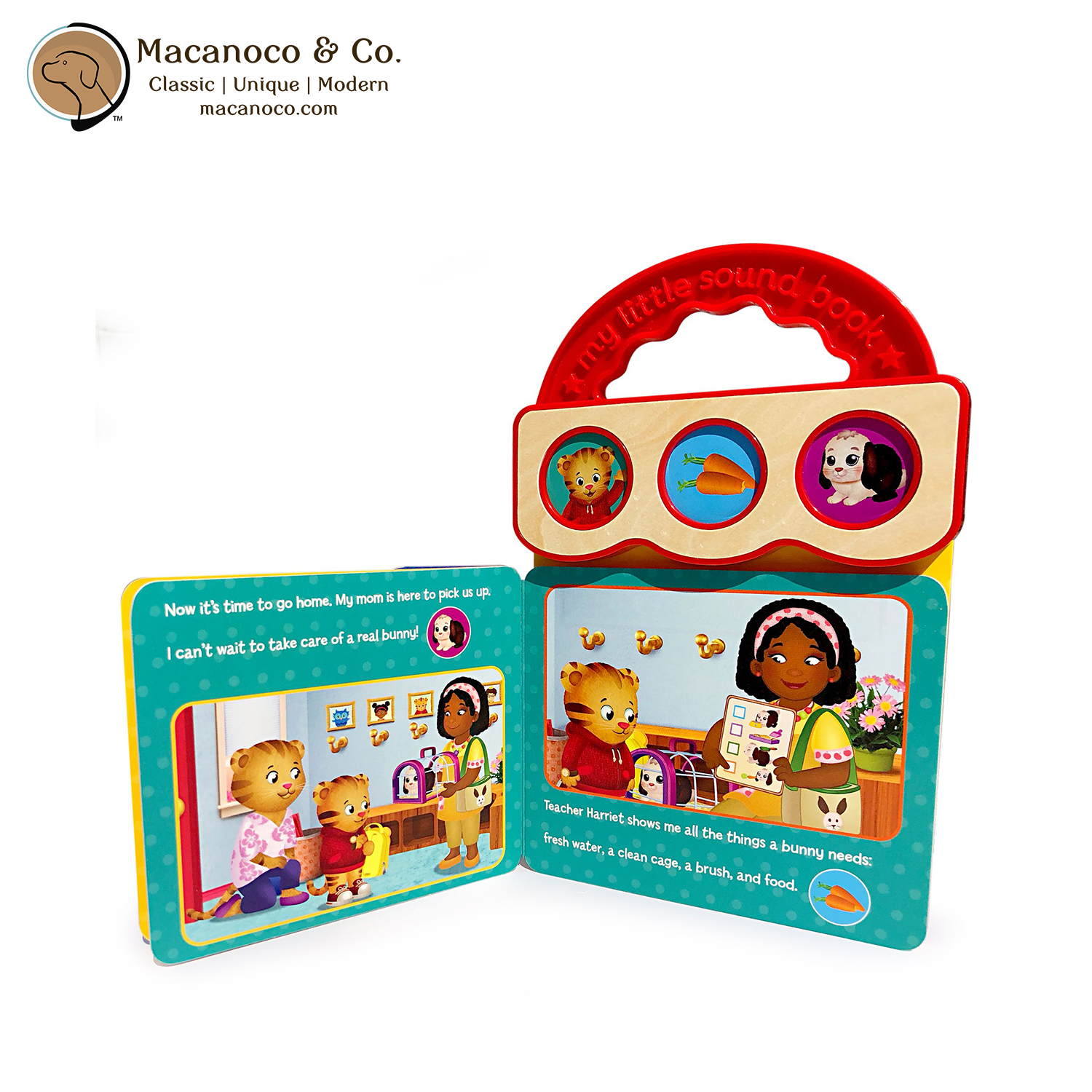 Daniel Tiger's Neighborhood: Daniel Takes Care of Snowball Sound Book ...