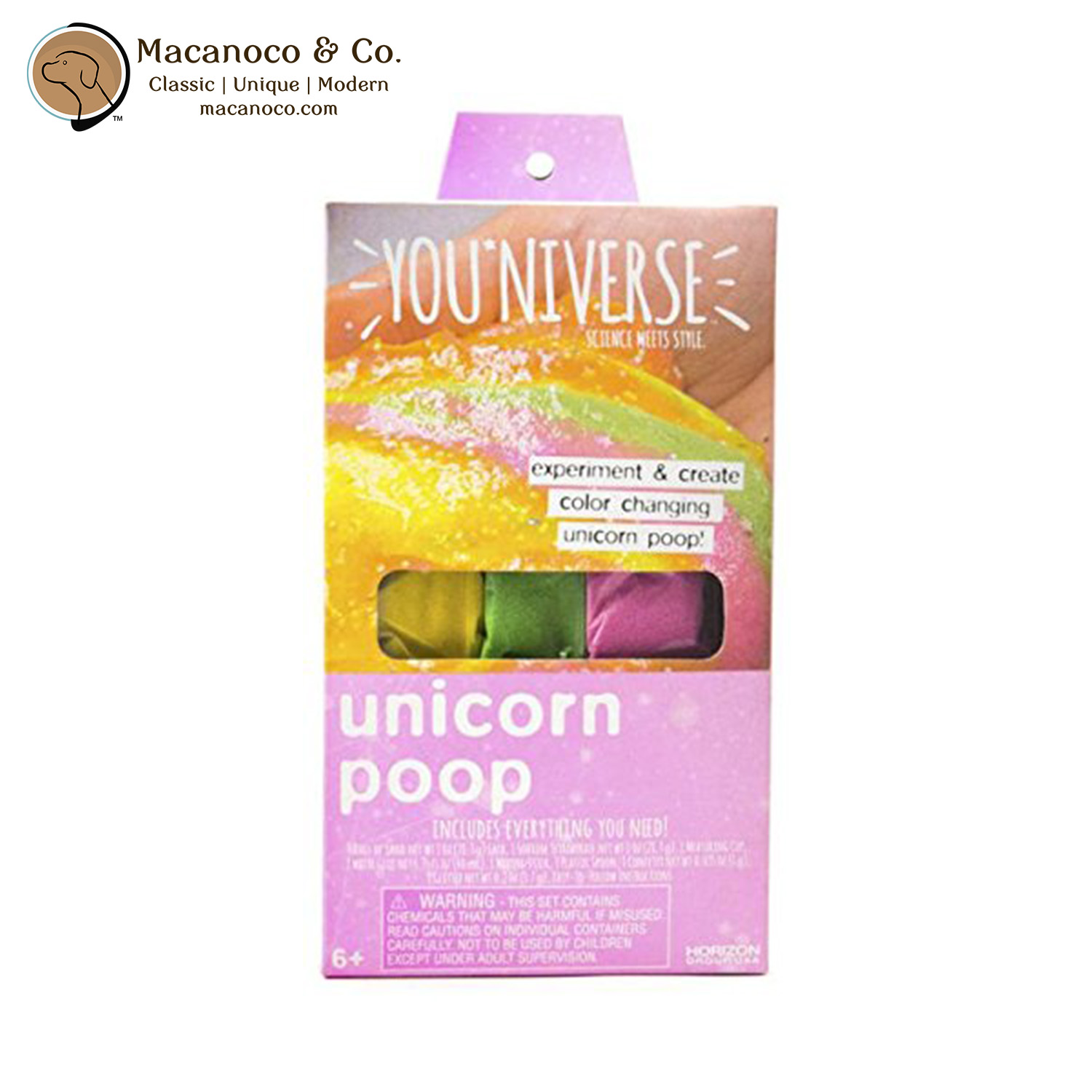 Youniverse Unicorn Poop Slime Activity Kit - Macanoco and Co.