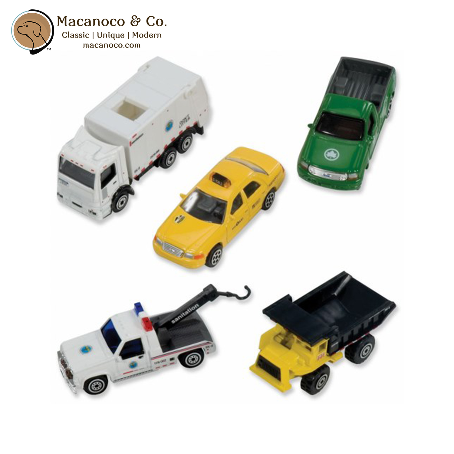 Daron New York City Official 5-Piece Vehicle Die Cast Toy Model ...