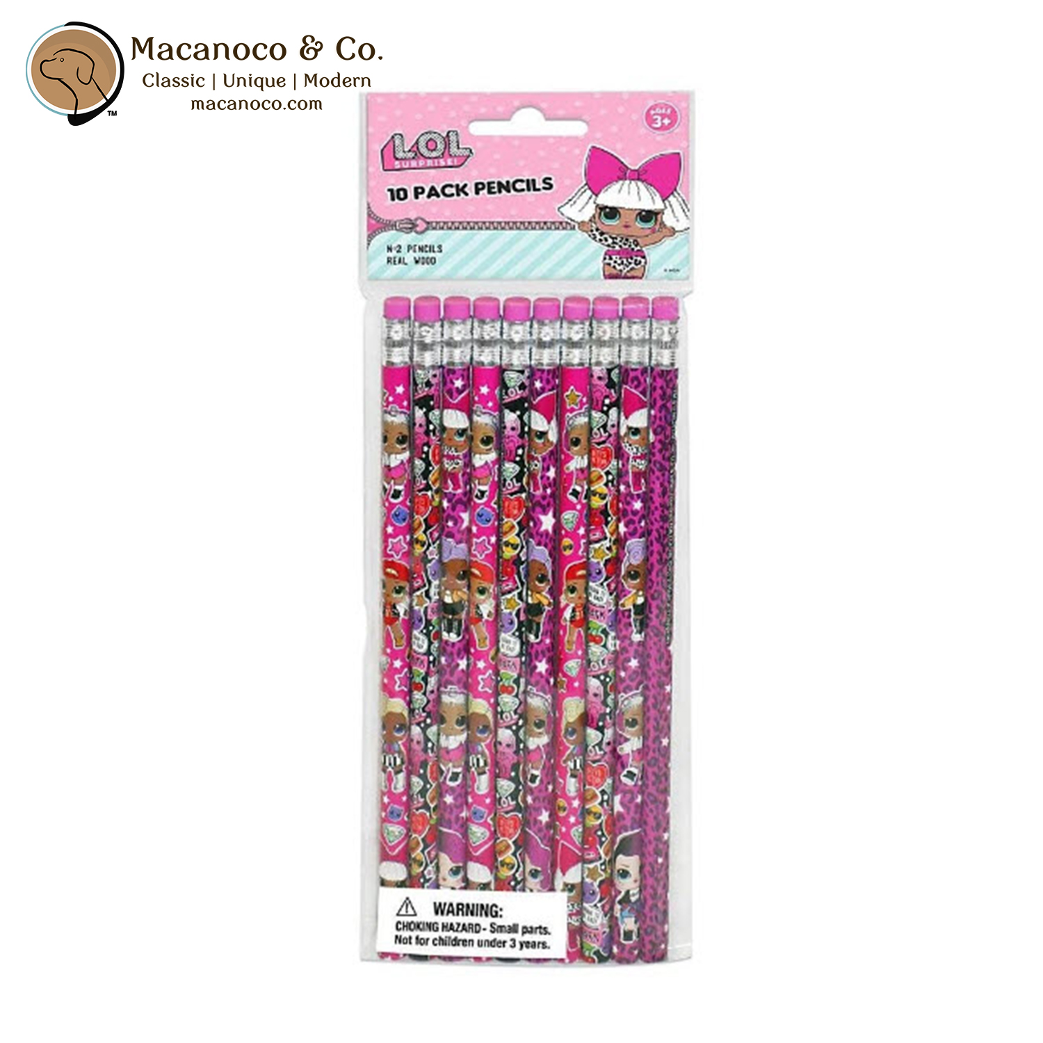L.O.L. Surprise! 10-Pack Pencils - Macanoco and Co.