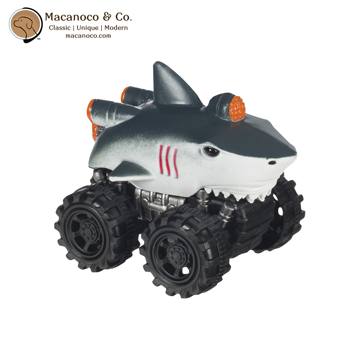 Toysmith Friction Powered Animal Cars Toy | Macanoco and Co.