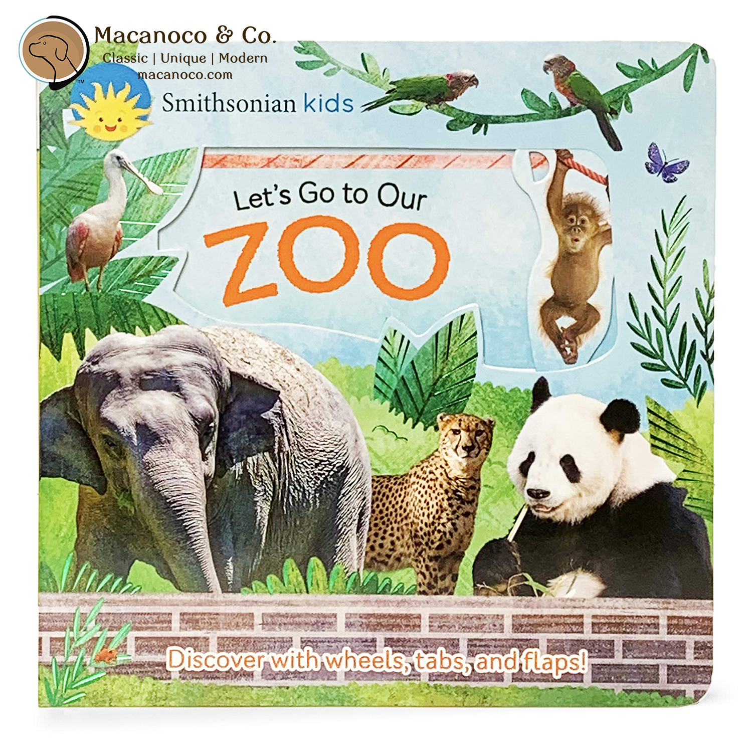 Cottage Door Press Smithsonian Kids: Let's Go to Our Zoo Board Book ...