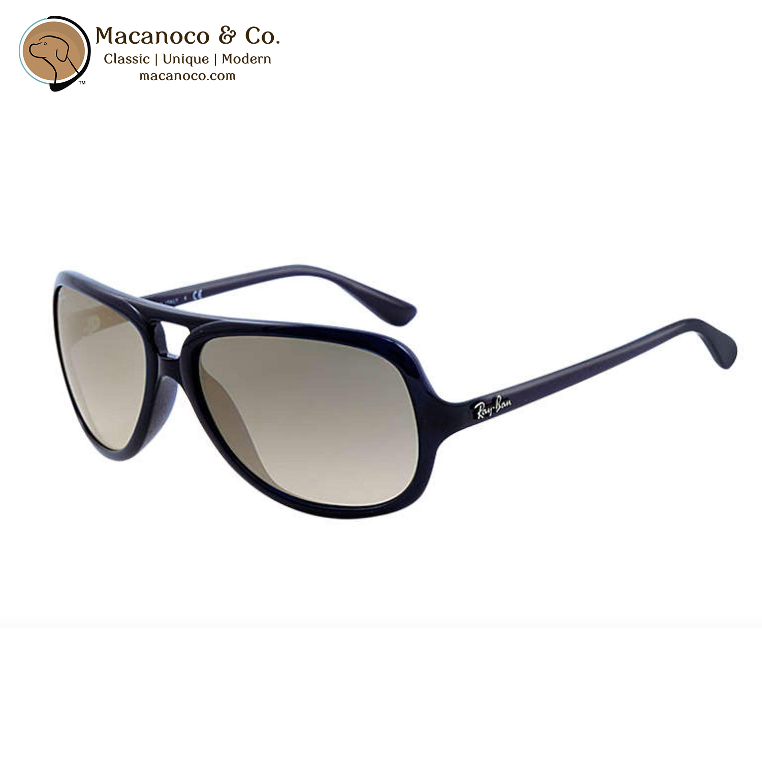 Ray-Ban Oversized Aviator Sunglasses Blue - Macanoco and Co.
