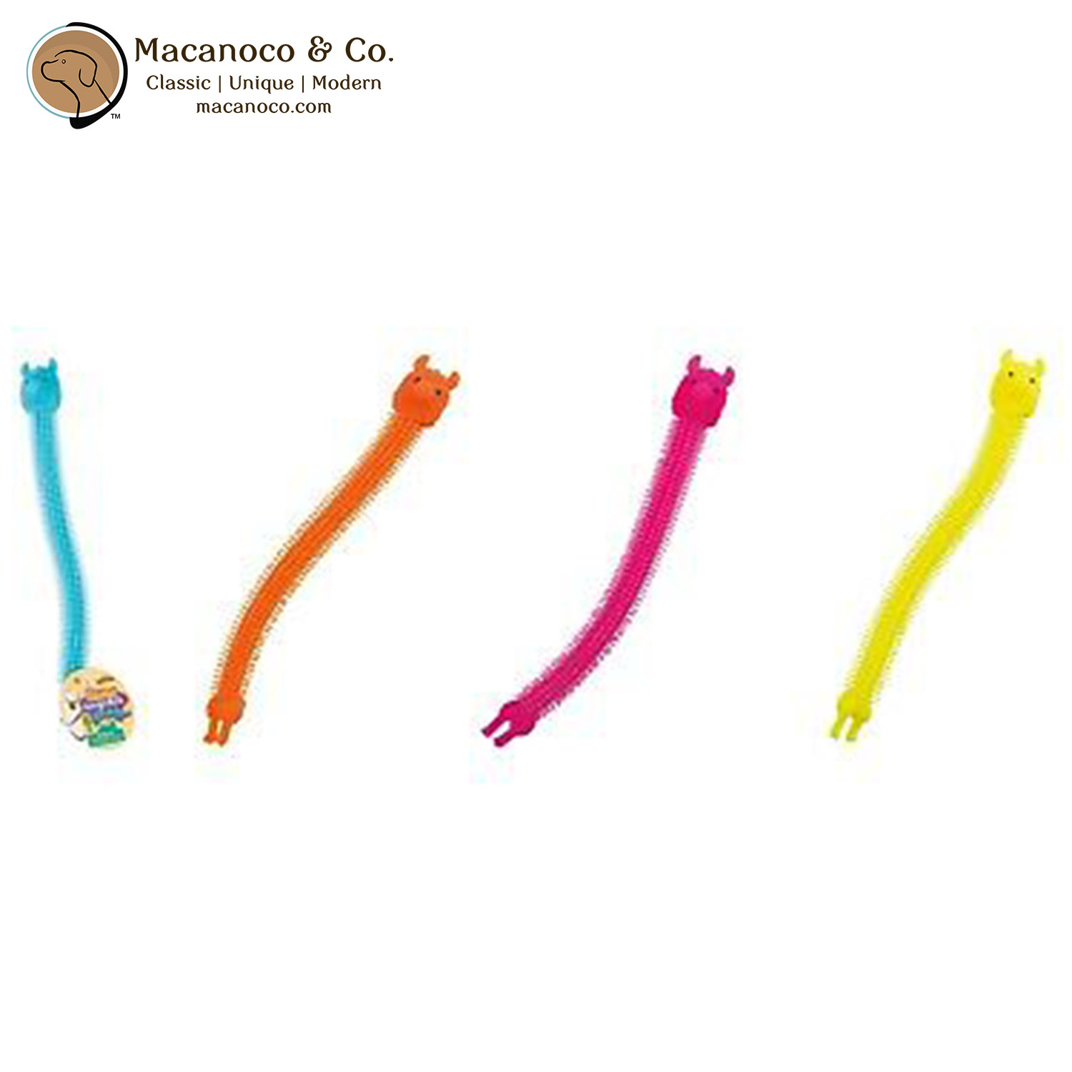 Toysmith Llama Longneck Stretchy Toy - Macanoco and Co.