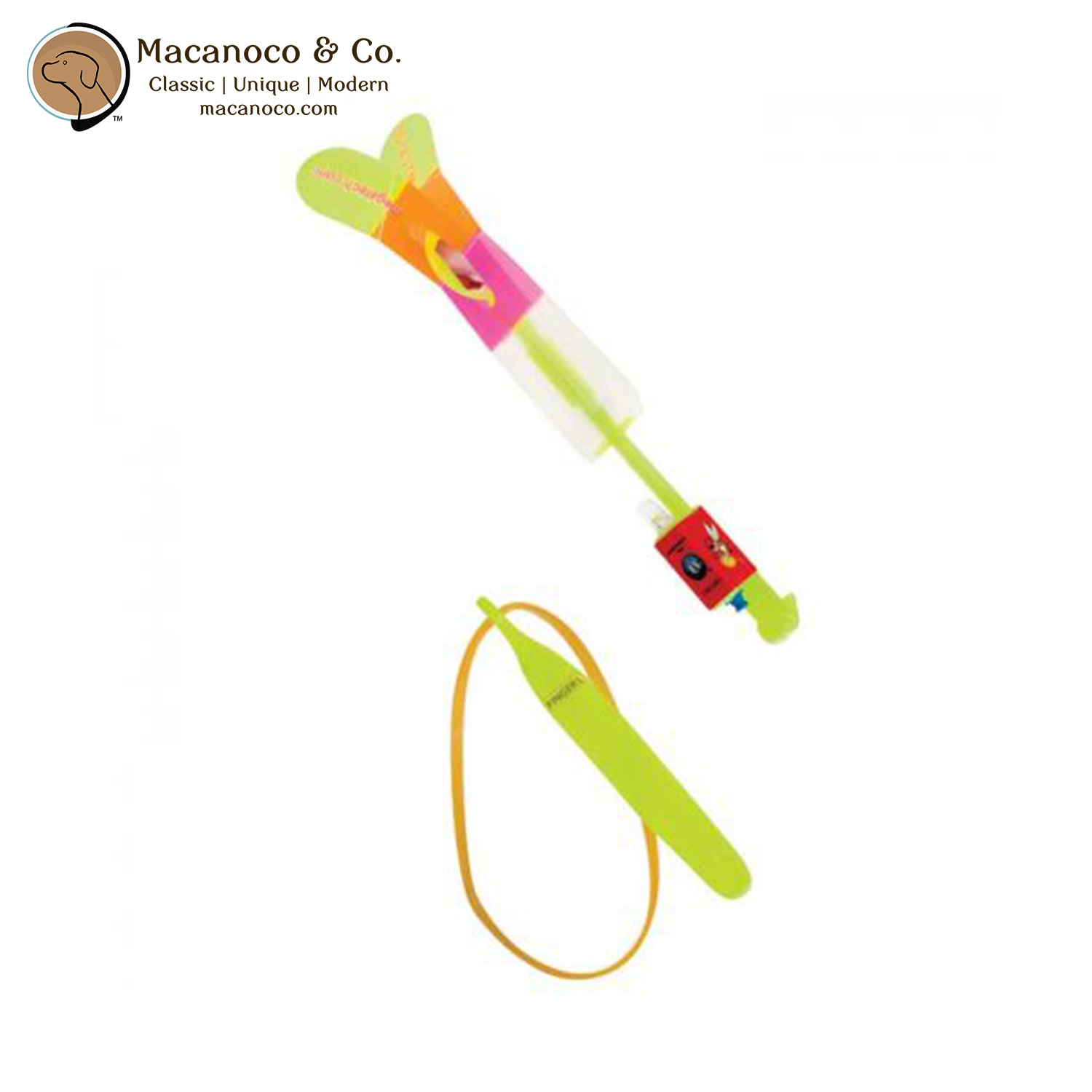 Toysmith Firefly Rocket Helicopter Toy - Macanoco and Co.