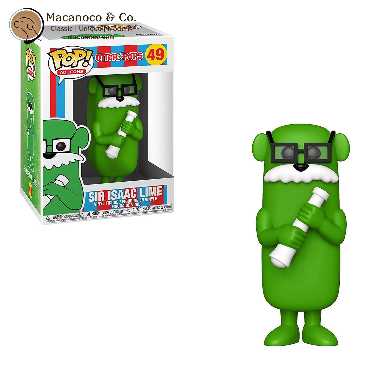 Otter Pop Logo Funko Otter Pops POP Ad Icons Poncho Punch Vinyl Figure