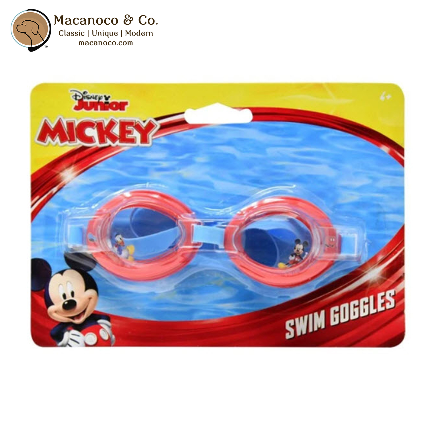Disney Junior Mickey and the Roadster Racers Swim Googles - Macanoco ...