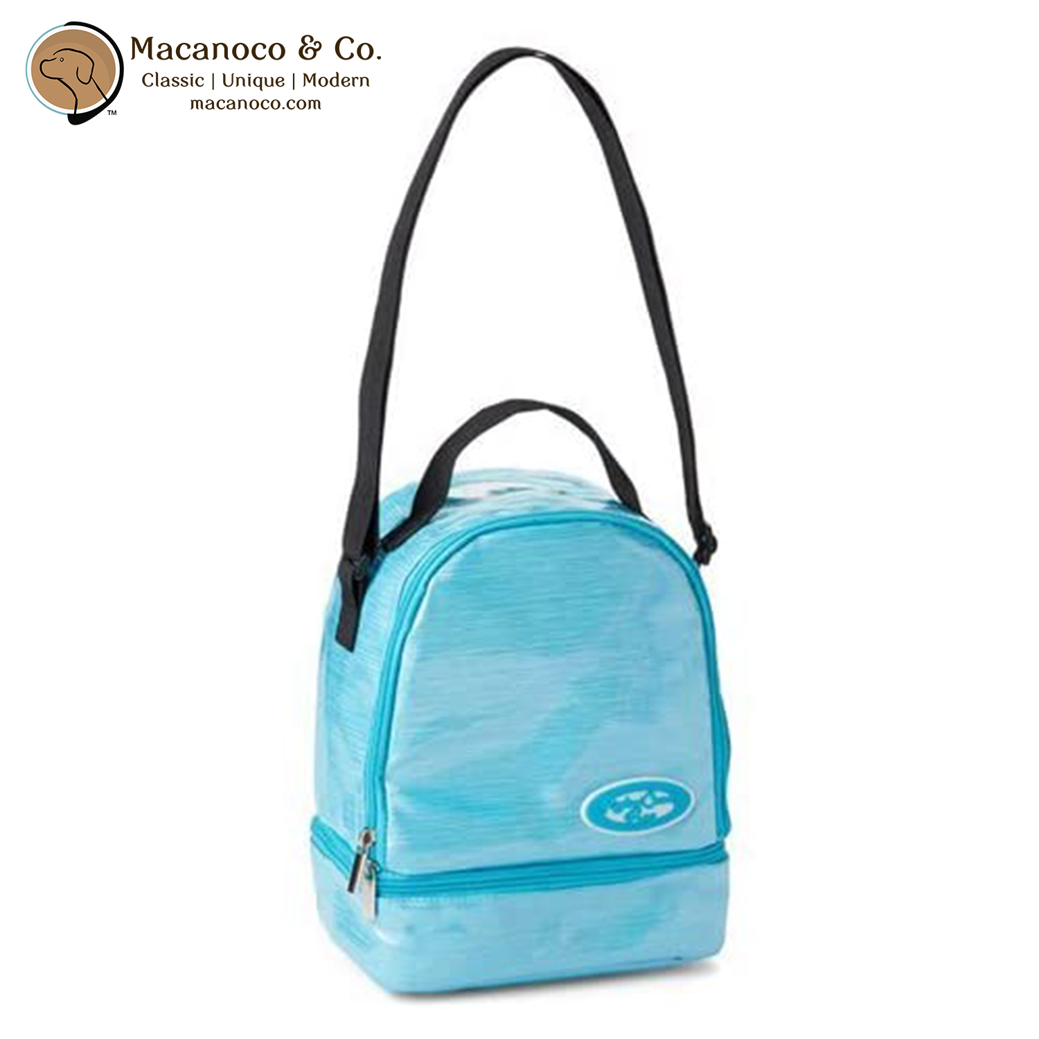 American Jewel Rockin' Candy Lunchbag - Aqua - Macanoco and Co.