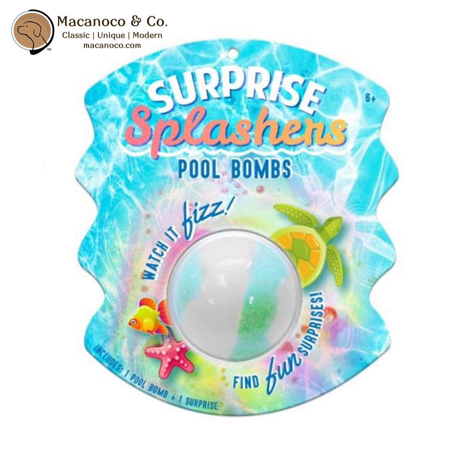 Horizon Group Surprise Splashers Sea Life Pool Bomb - Macanoco and Co.