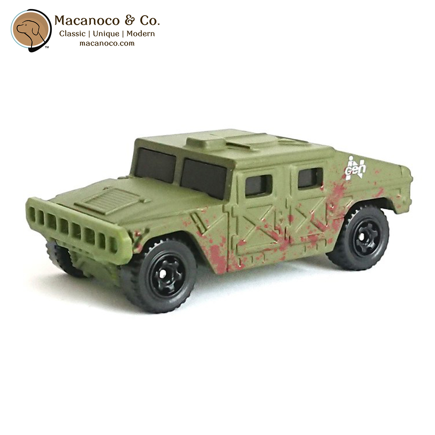 Matchbox MBX Entertainment Jurassic World Humvee Toy - Macanoco and Co.