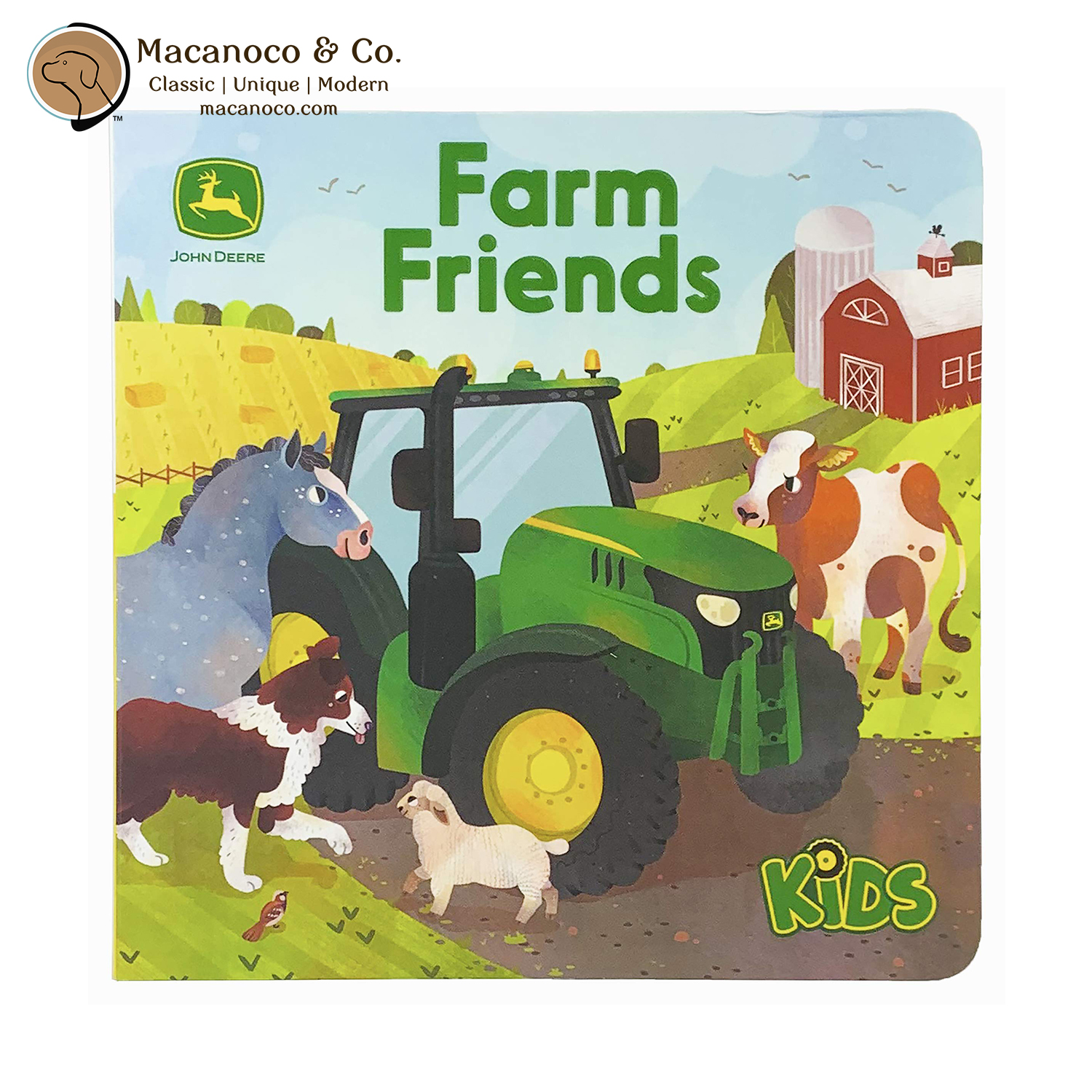 Cottage Door Press John Deere Farm Friends Board Book - Macanoco and Co.