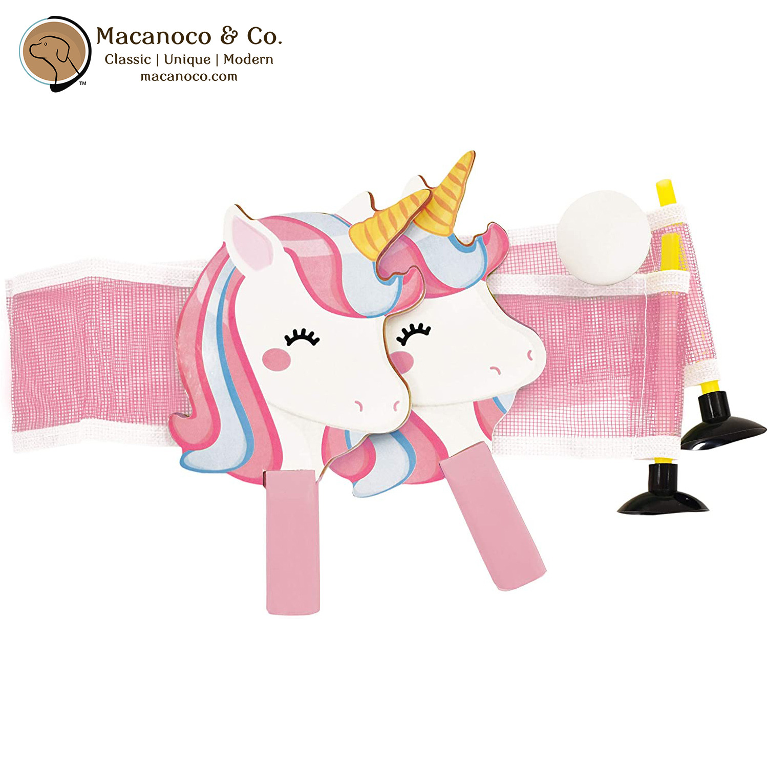 iscream Fizz Creations Unicorn Ping Pong Game - Macanoco and Co.