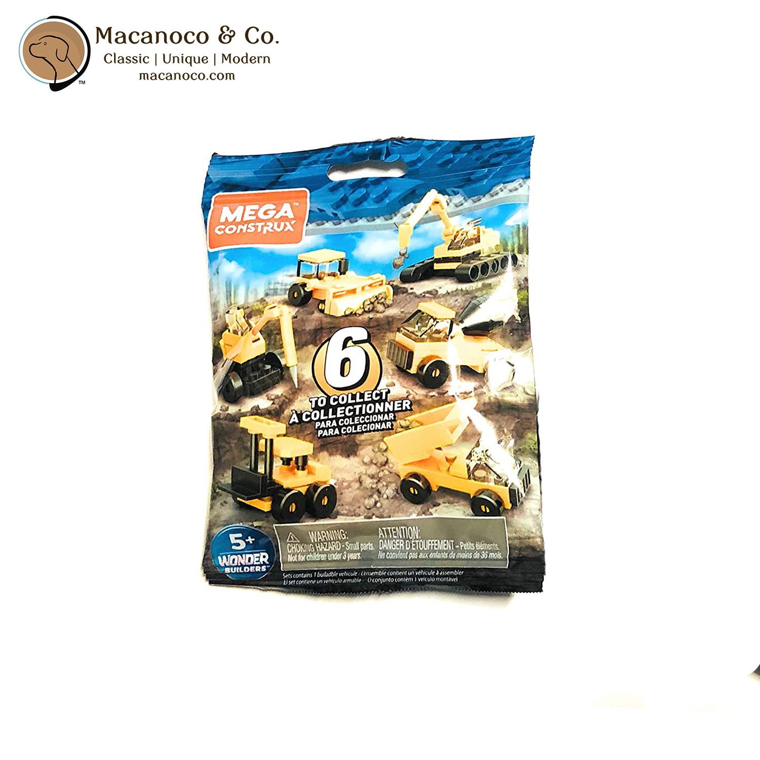 Mega Construx Wonder Builders Construction Blind Bag Toy - Macanoco and Co.