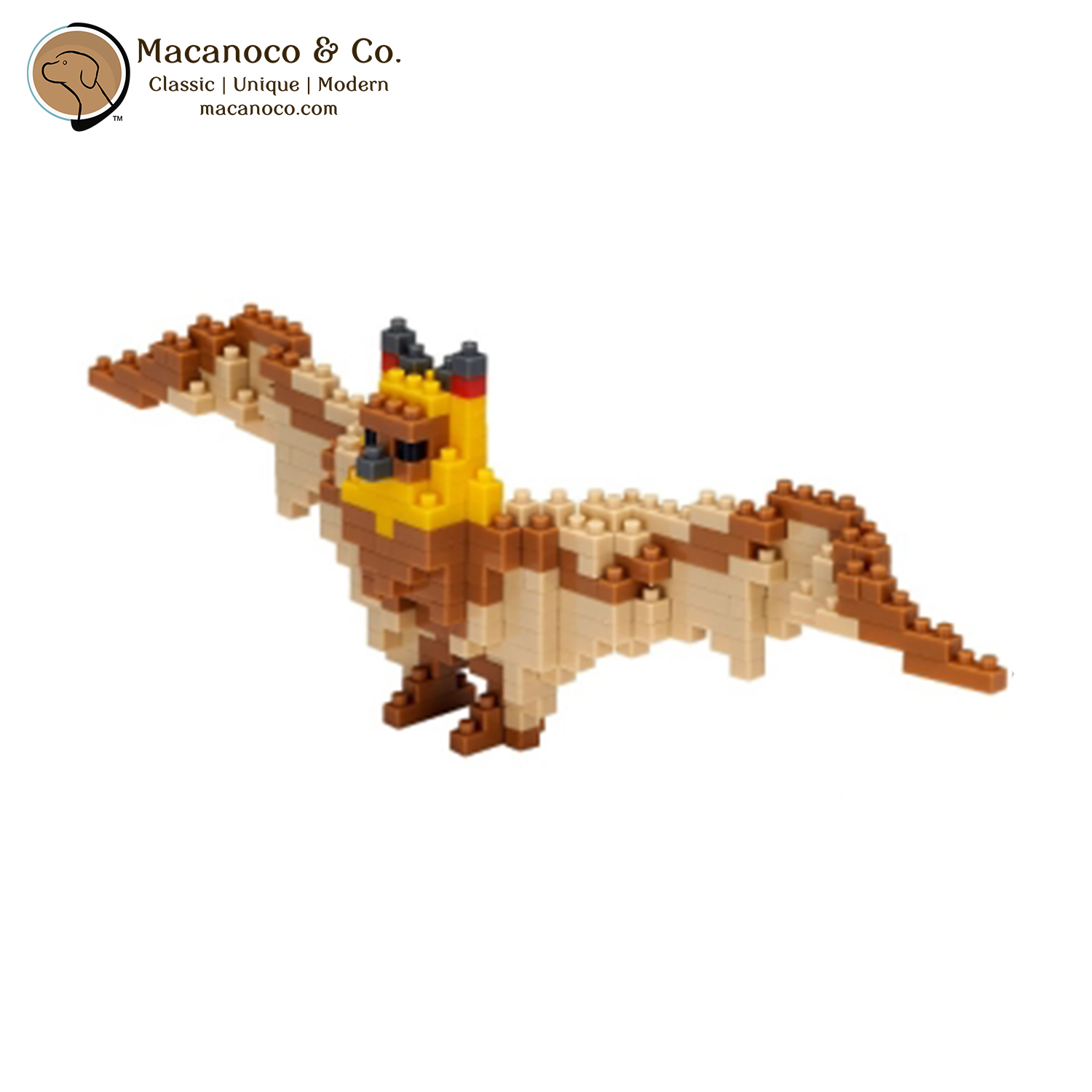 TICO Mini Bricks Flying Fox Bat, Australia Building Toy - Macanoco and Co.