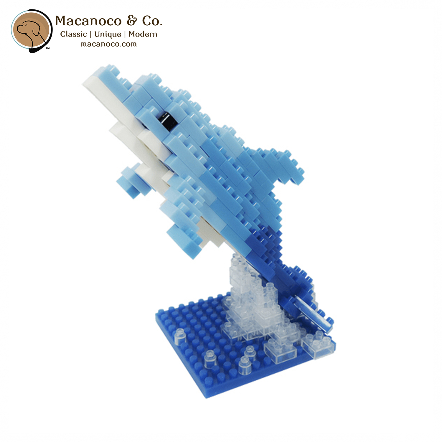 TICO Mini Bricks Dolphin Building Toy - Macanoco and Co.