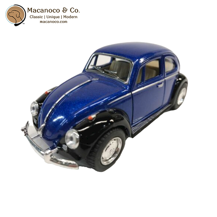 Kinsmart 1967 VW Classical Beetle Two-Tone 1:32 Scale Toy - Blue/Black ...