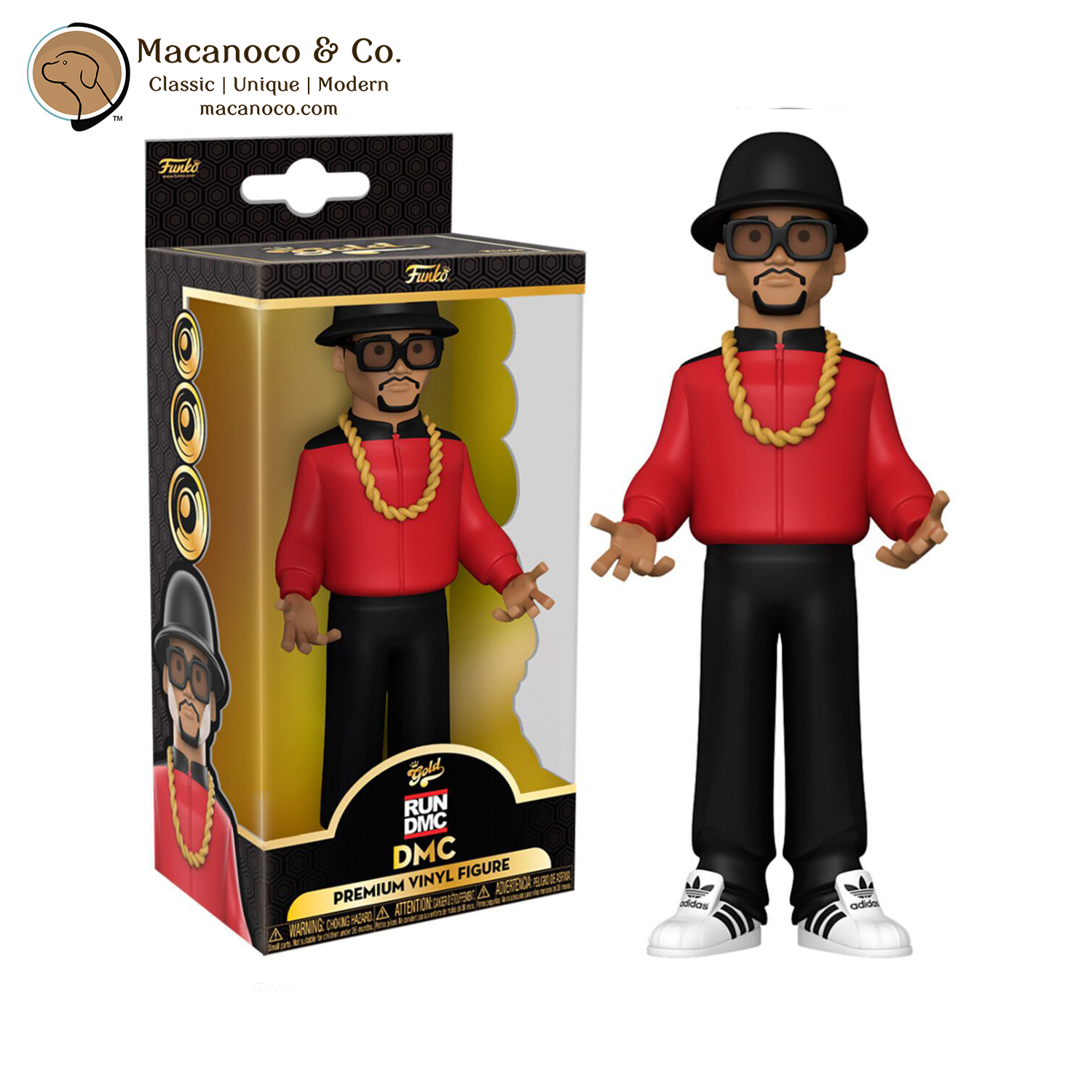 Funko Gold Run DMC - DMC Vinyl Figure - Macanoco and Co.