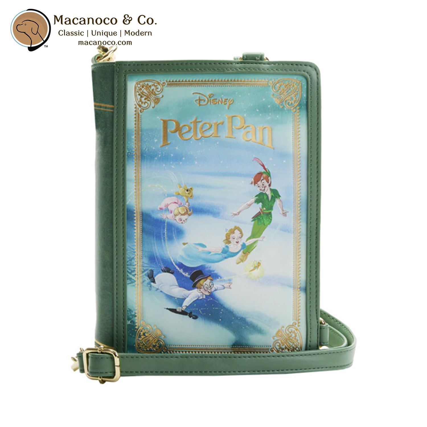 Loungefly Disney Peter Pan Book Series Convertible Backpack - Macanoco ...