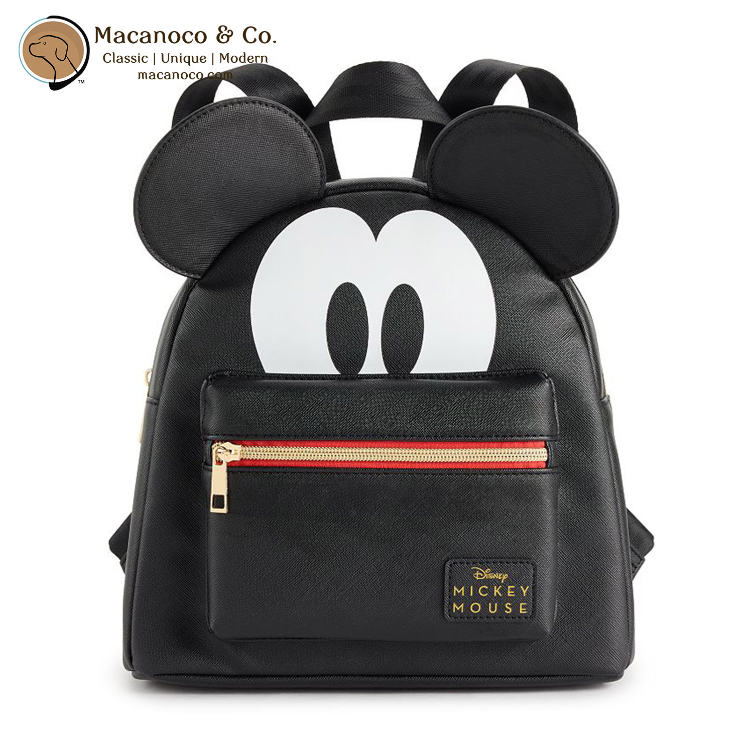 BioWorld Disney Mickey Mouse Mini Backpack with 3D Ears and Logo ...