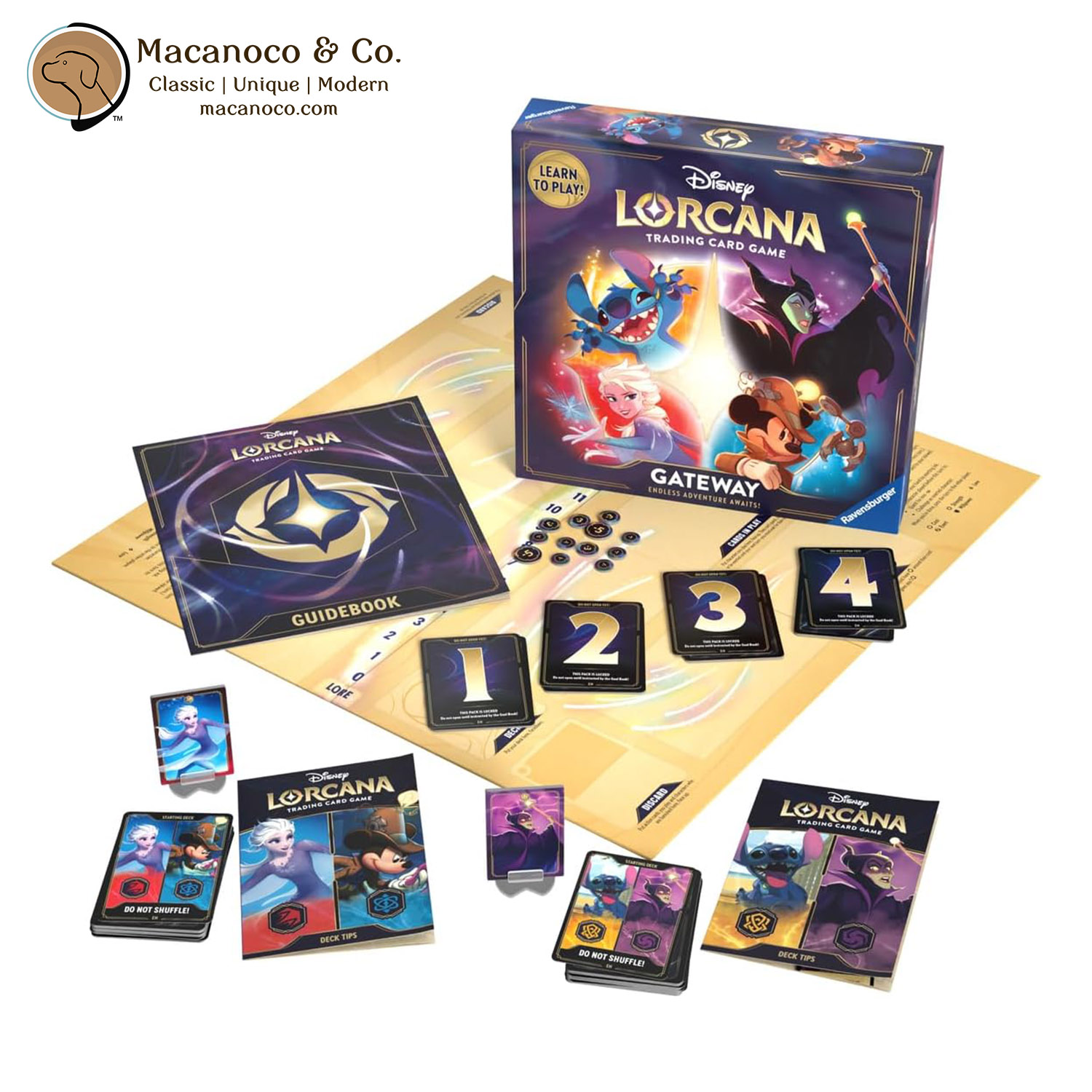 Ravensburger Disney Lorcana TCG: Gateway Board Game - Macanoco and Co.