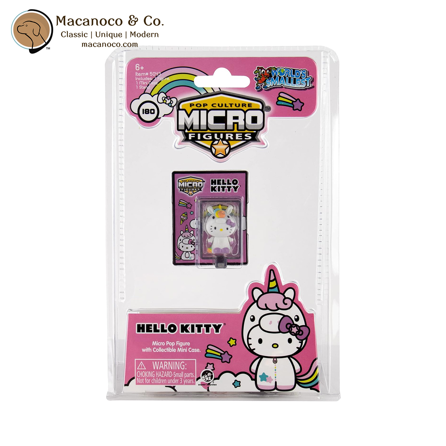World's Smallest Hello Kitty Micro Pop Figure - Unicorn - Macanoco and Co.
